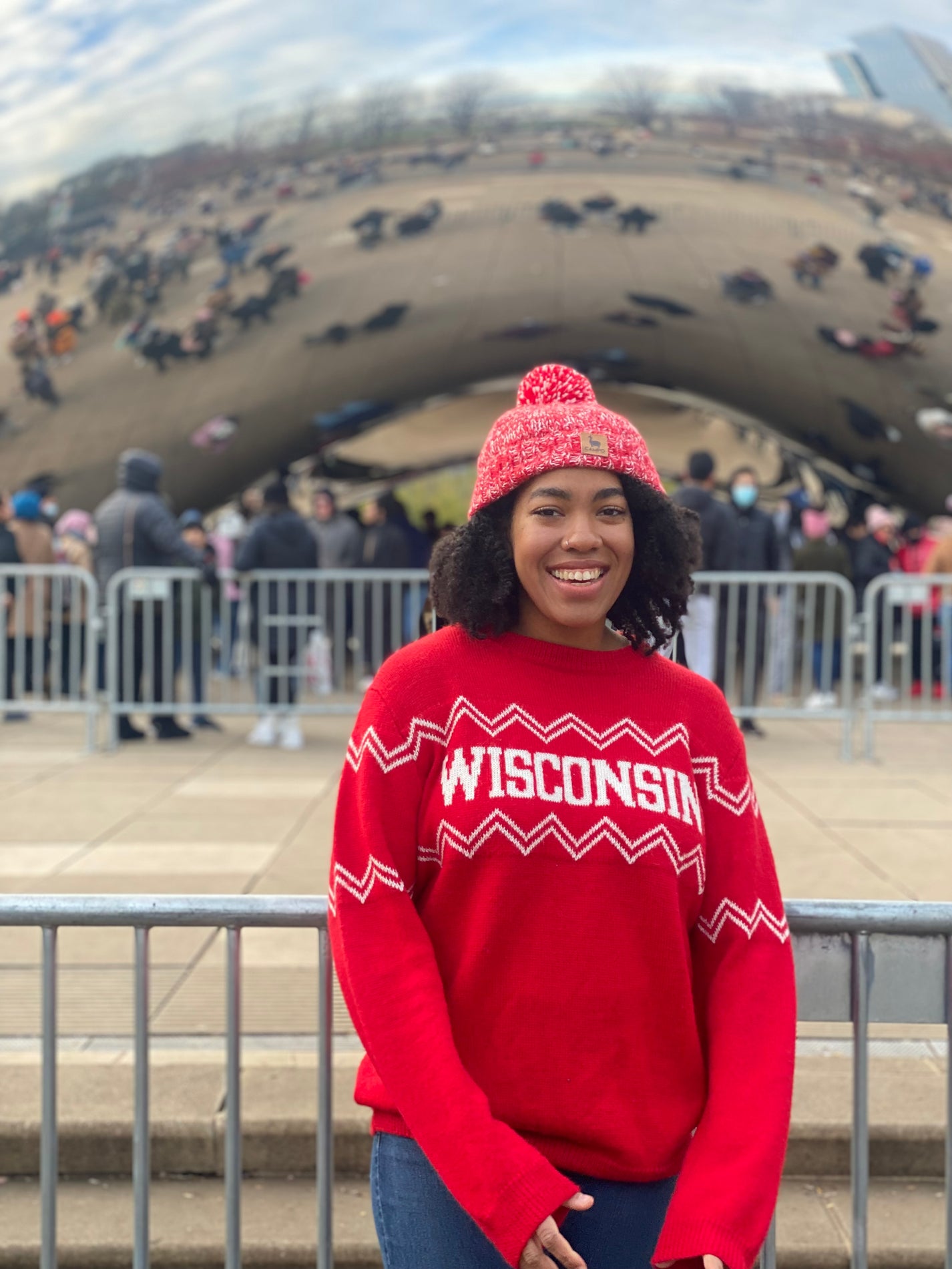 Wisconsin Alpaca Crew Neck Sweater - Red – Campo Alpaca